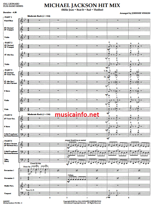 MusicaInfo.net/Detail/Michael Jackson Hit Mix (4066741)