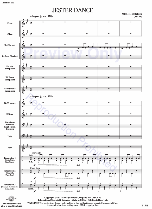 MusicaInfo.net/Detail/Jester Dance (4088048)