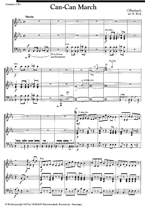 MusicaInfo.net/Detail/Can-Can March (9111560)